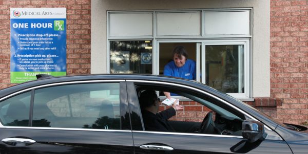 Revved and ready to use Drive-Thru – Medical Arts Pharmacy